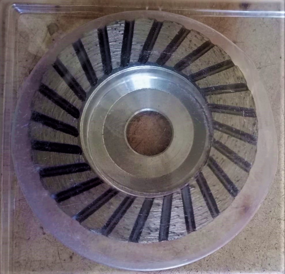 Silver Grinding Disc - Variety Terrazzo Enterprises